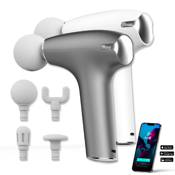 Flow NANO massage gun - vibration and heat therapy in one device - Flow ...